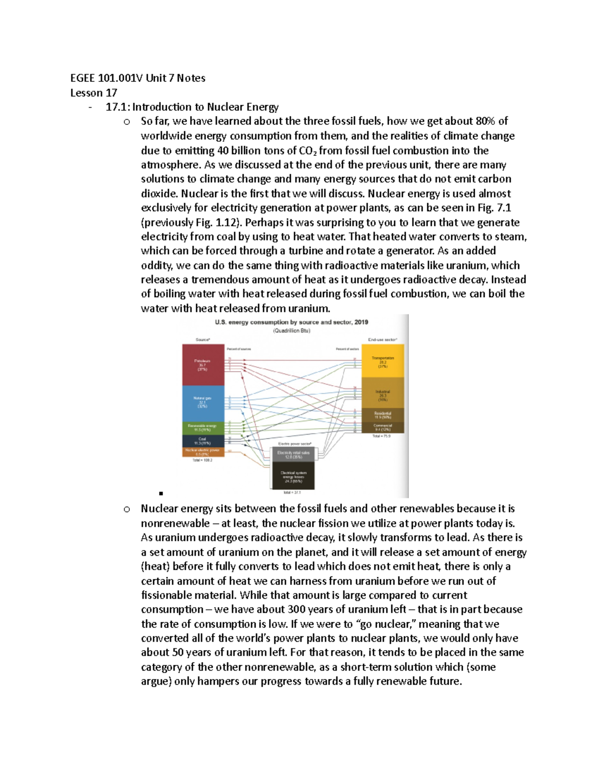EGEE 101.001V Unit 7 Notes - EGEE 101 Unit 7 Notes Lesson 17 - 17 ...
