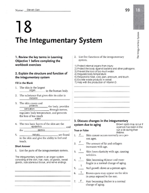 Work Book Exercises Chapter 1 - Name: I I The Lon l. Review the key ...