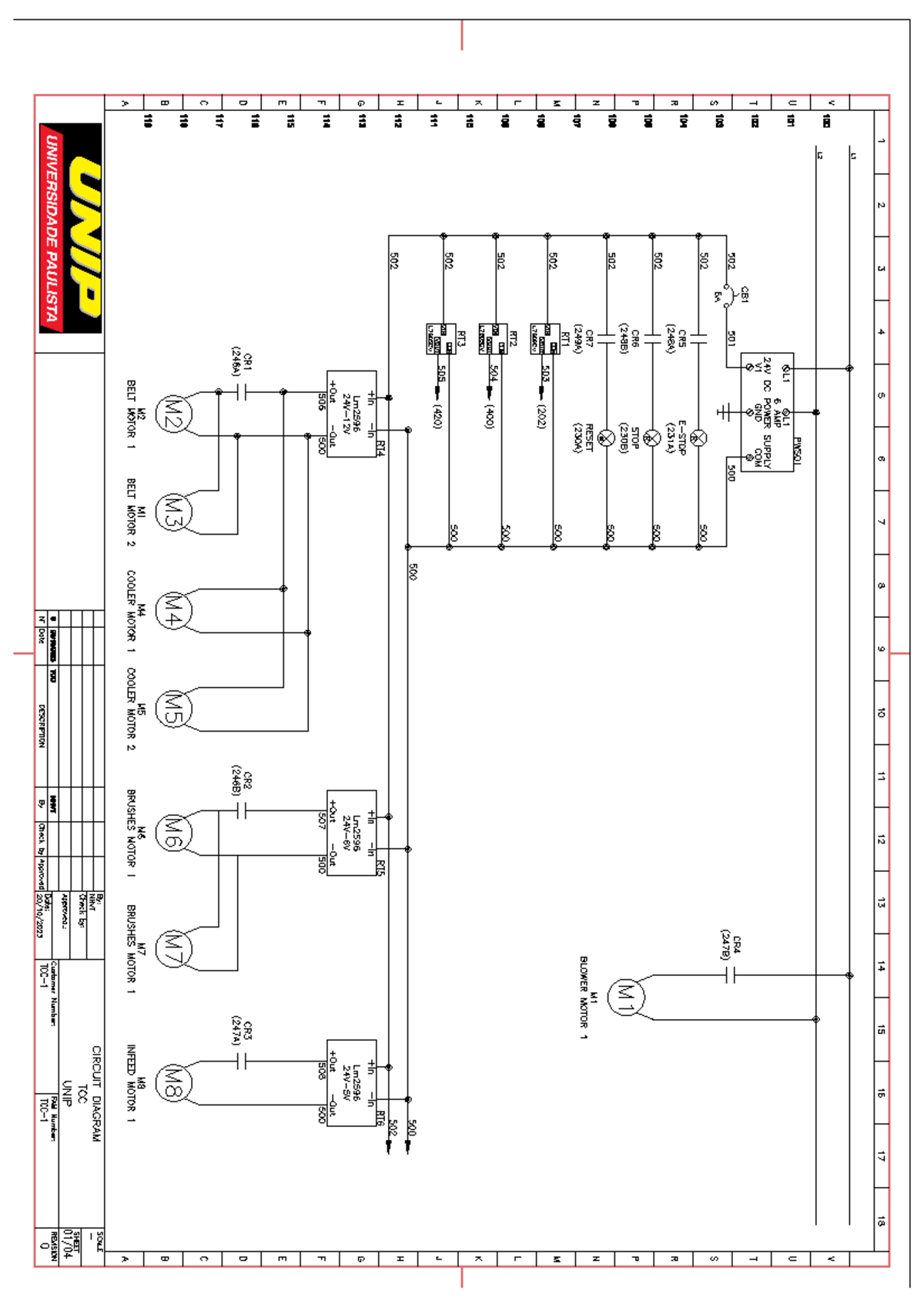 TCC Model - diagrama esquemático tcc - Engenharia Mecânica - Studocu