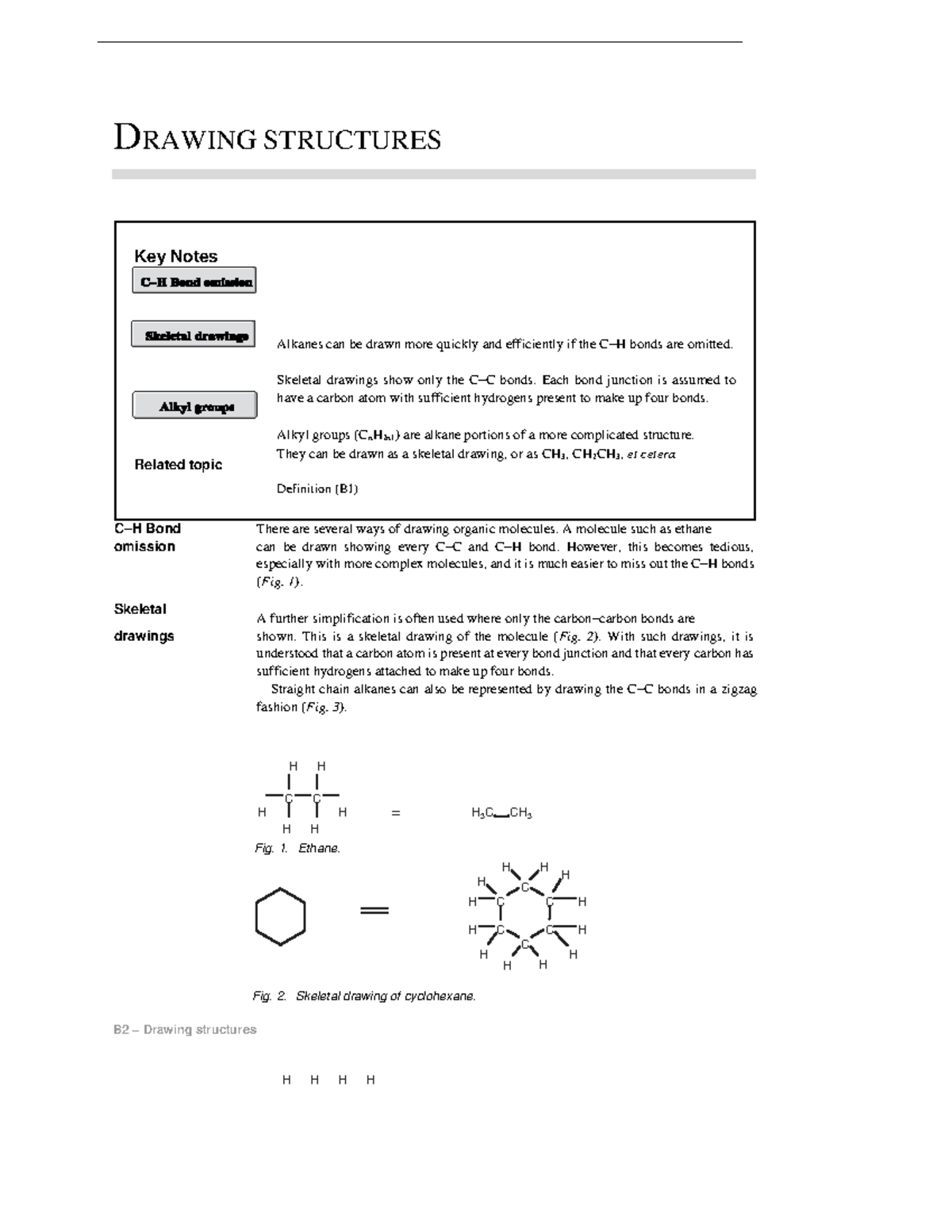 Drawing Structures - DRAWING STRUCTURES Key Notes Related topic Alkanes ...