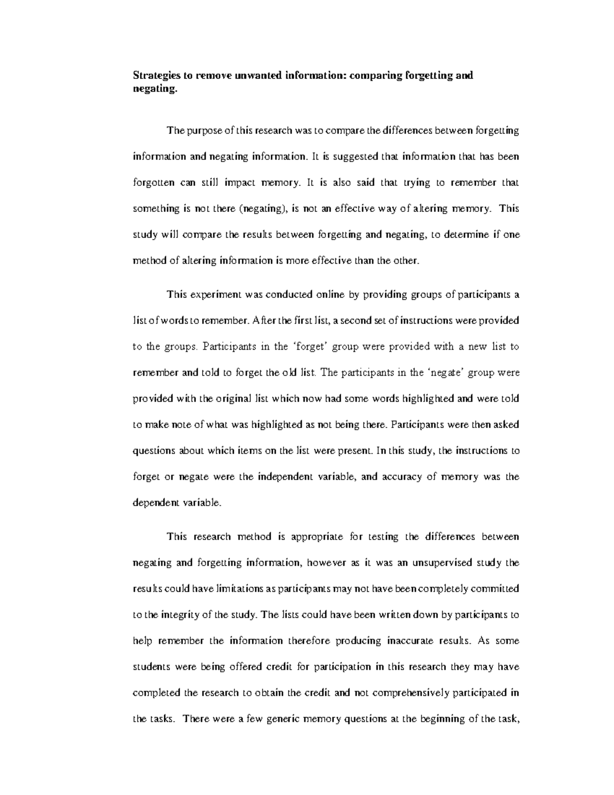 PSY10008 Assignment 2 REP assignment - HD example 2 1496936656 ...