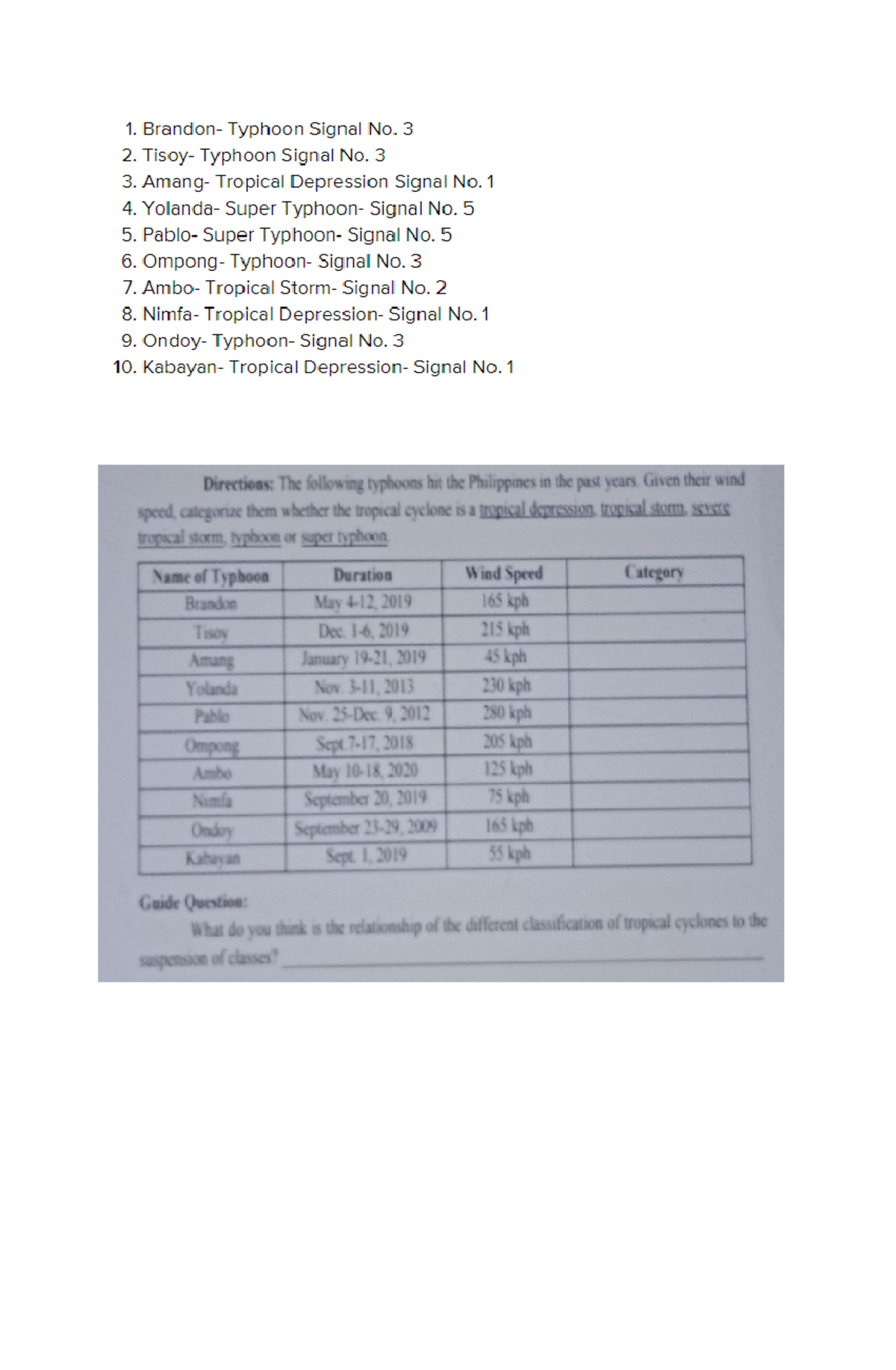 Supplemental Module 8 Public Storm Warning System - The public storm ...