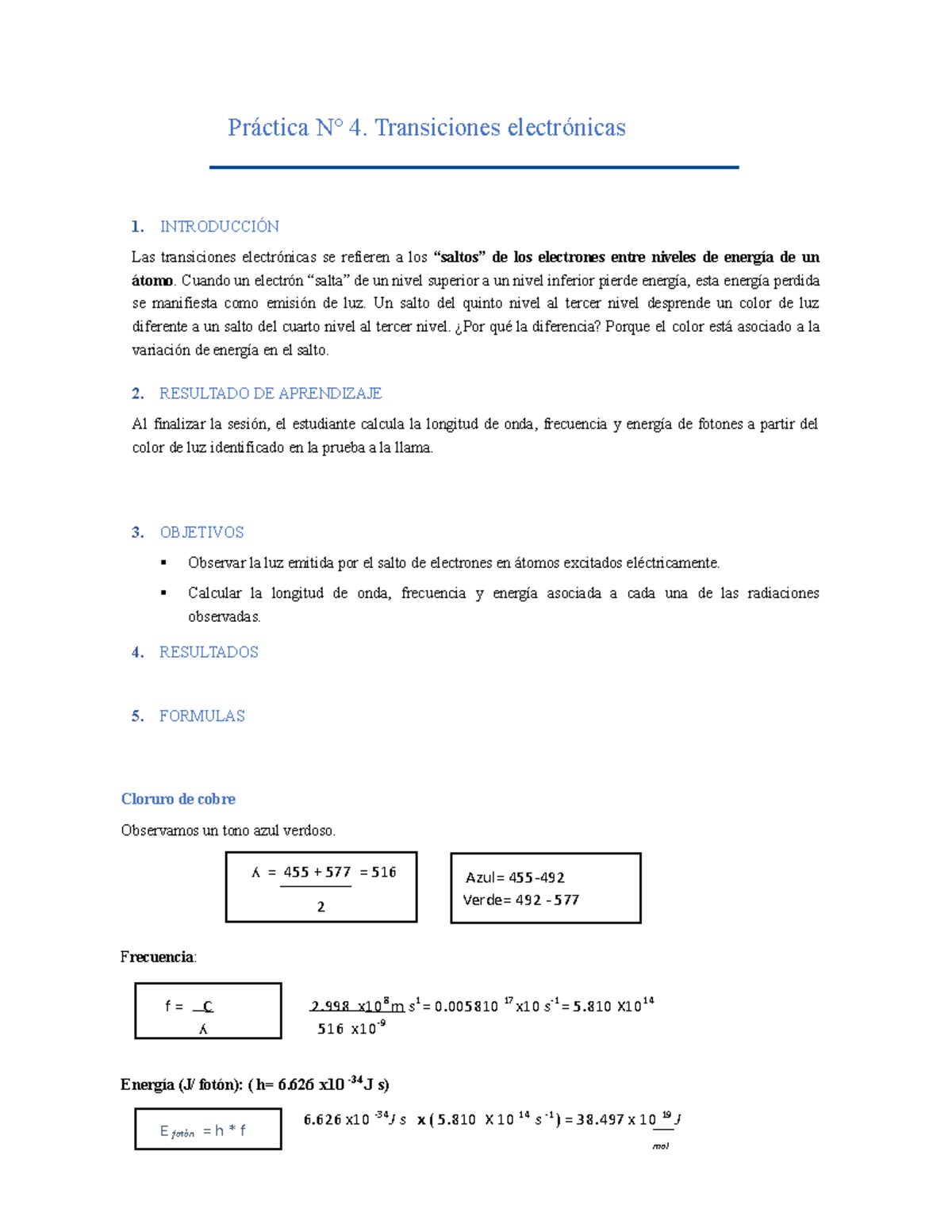 Transiciones - Práctica N° 4. Transiciones electrónicas 1. INTRODUCCIÓN ...