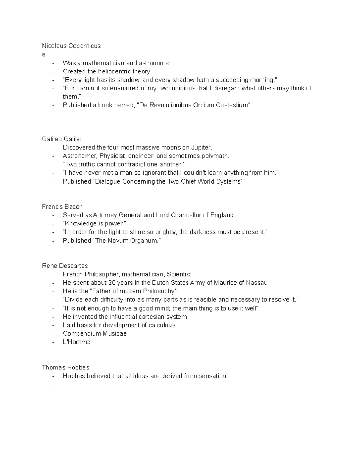 History Research - Nicolaus Copernicus e Was a mathematician and ...