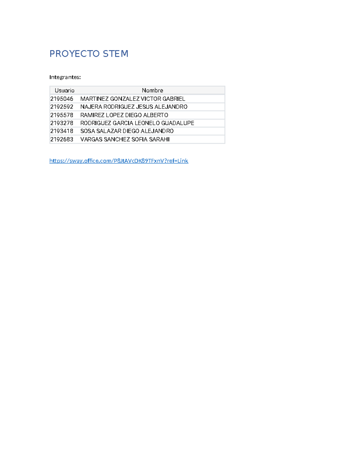 Proyecto stem etapa 3 - Ola - La ciencia de el movimiento - PROYECTO ...