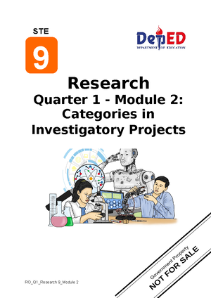 Research G9 Q1M1 Refining-Research-Proposal - Research 3 Quarter 1 ...