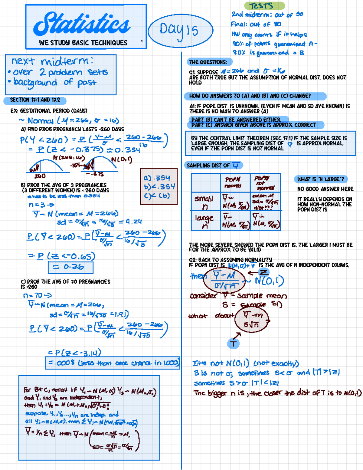 Neath Stats 10 - Week 10 notes for intro to statistical reasoning ...