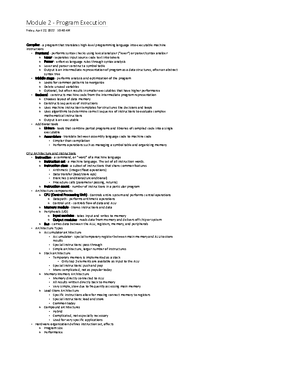 Module 5 - Assembly Programming - Module 5 - Assembly Programming ...