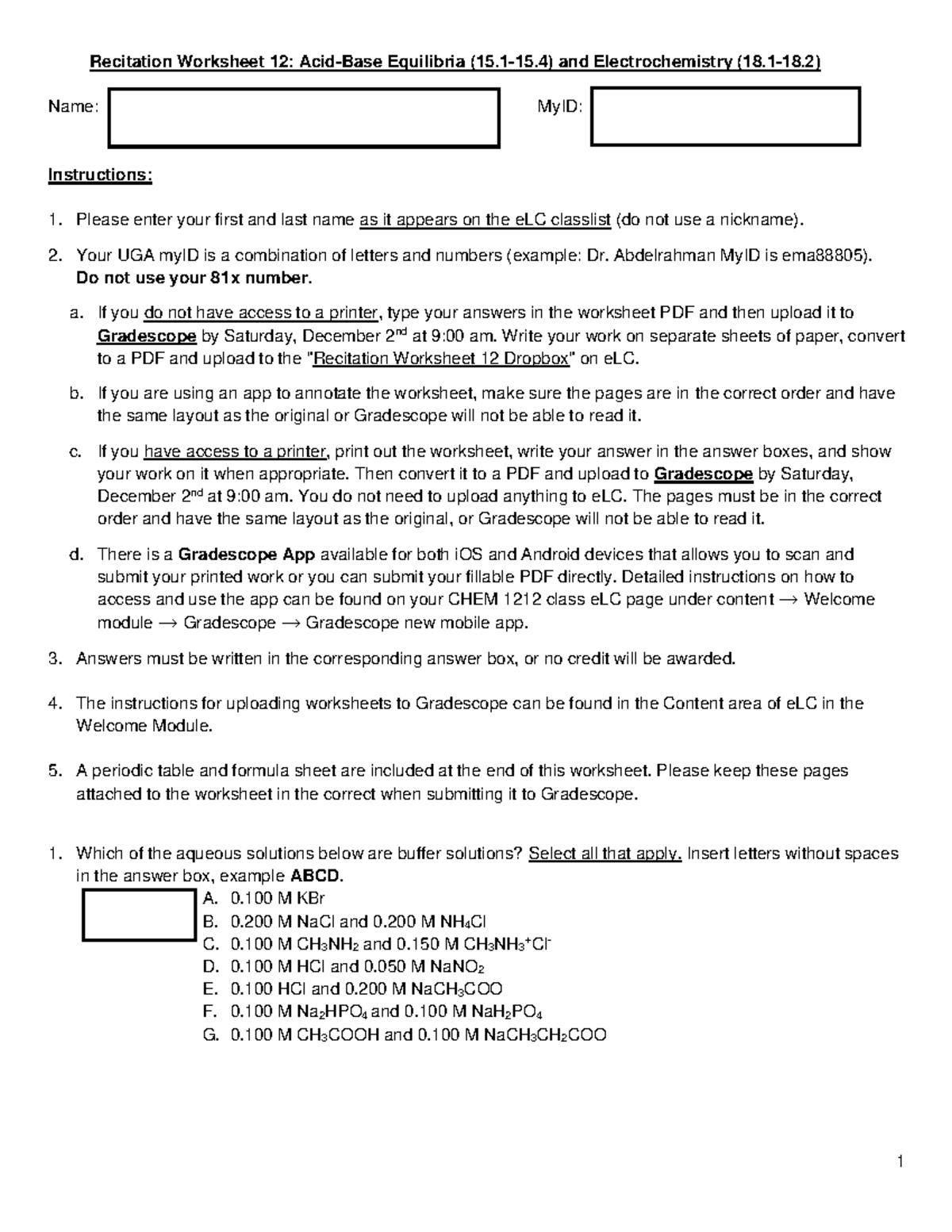 Recitation Worksheet 12 v1 Fillable PDF1 - Recitation Worksheet 12 ...