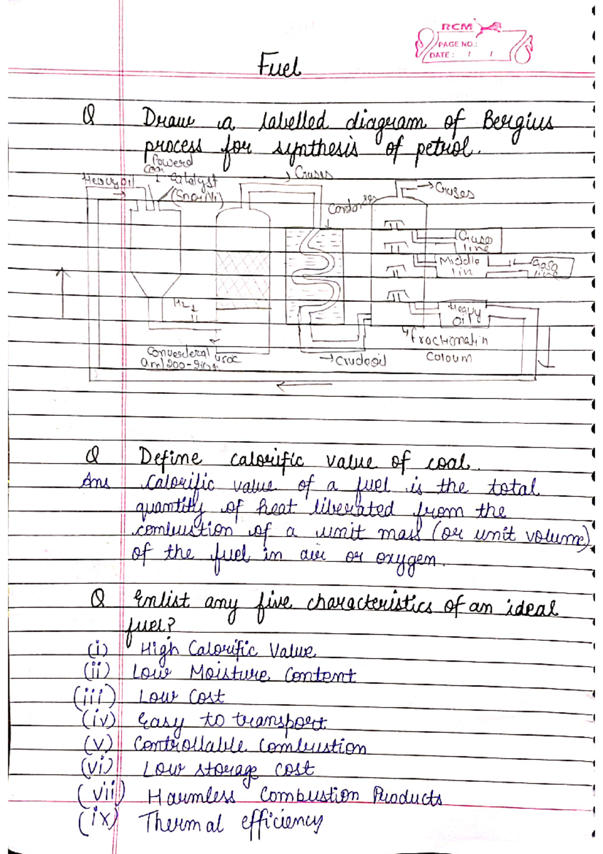 Fuels - computer science and engineering - Studocu