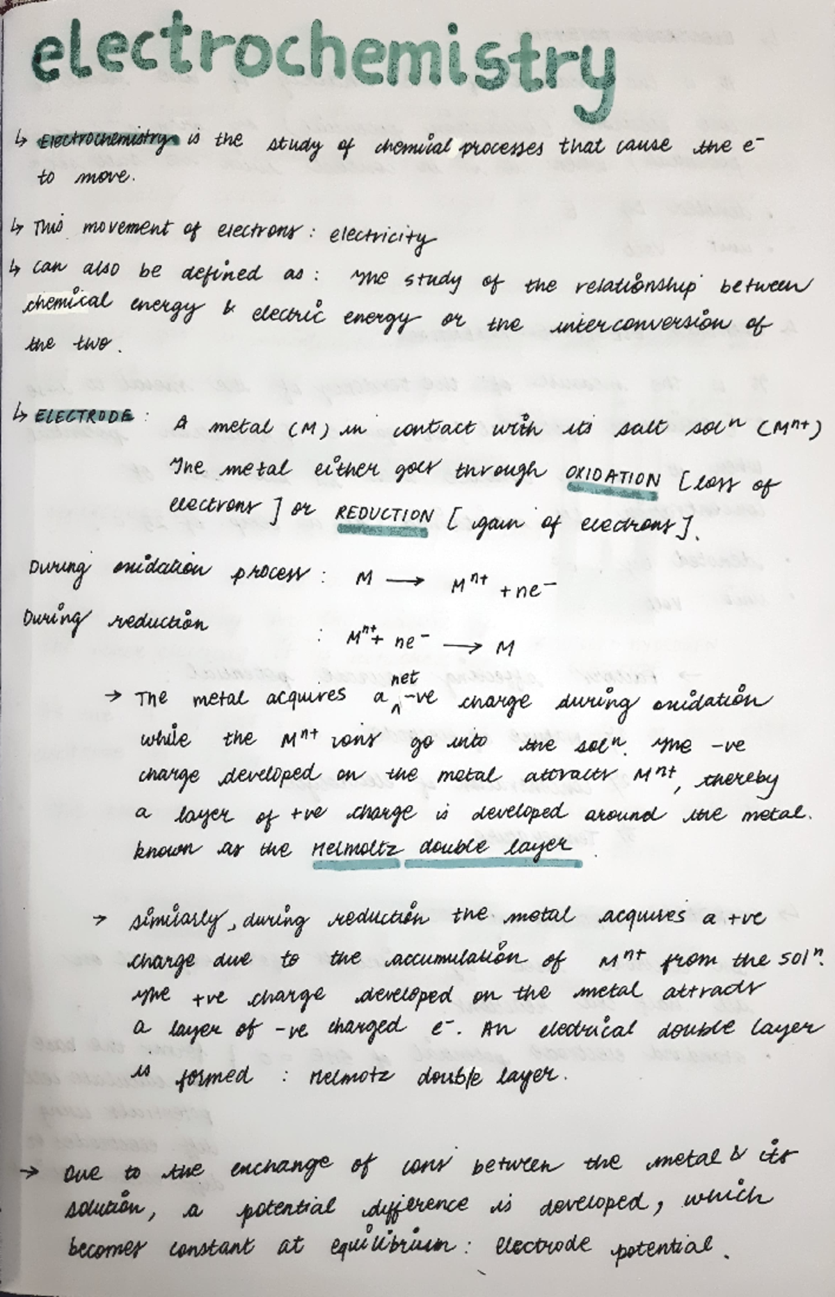 Engineering Chemistry - Electrochemistry - belectrochemistry ...
