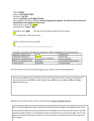 SPED 240 Classroom Observation Form in Checklist Format - SPED 240 Case ...