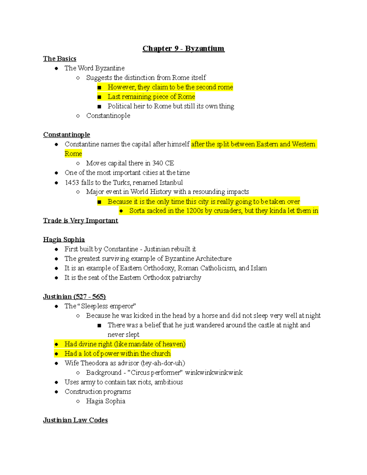 Chapter 9 Byzantium - Chapter 9 - Byzantium The Basics The Word ...