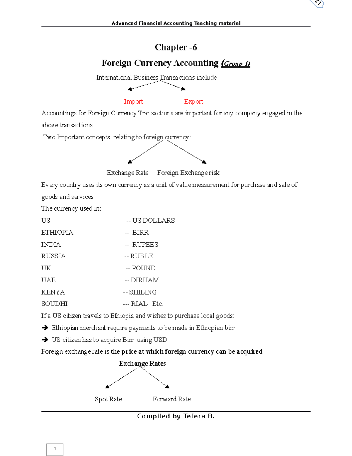 Chapter 6 advanced - aaaaaaaaaaaaaaaaaa - Advanced Financial Accounting ...