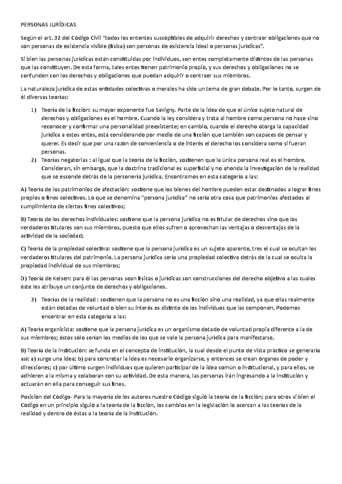 Persona Jurídica - Djdid skdkd en d d dkd ddnd. D - PERSONAS JURÍDICAS ...