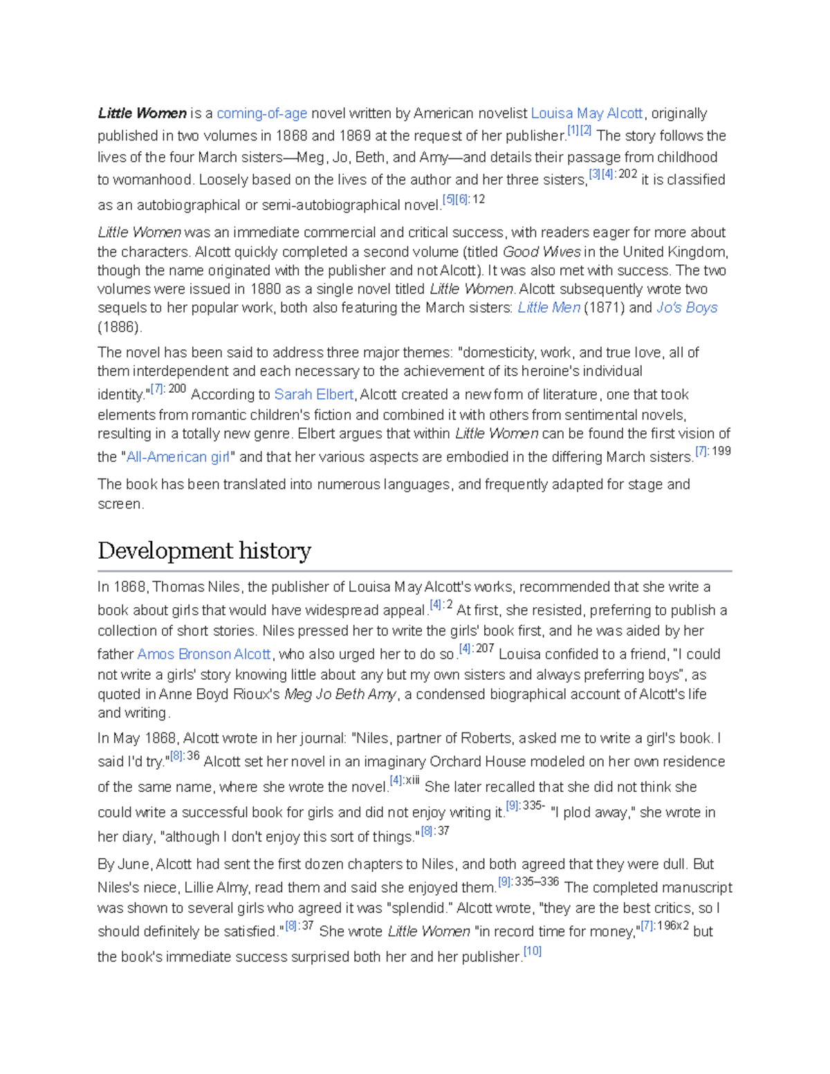 Little Women Novel by Louisa May Alcott - Studocu