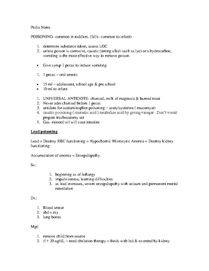 Pedia-Notes-1 - None - PEDIATRIC NURSING I. A. GROWTH AND DEVELOPMENT ...