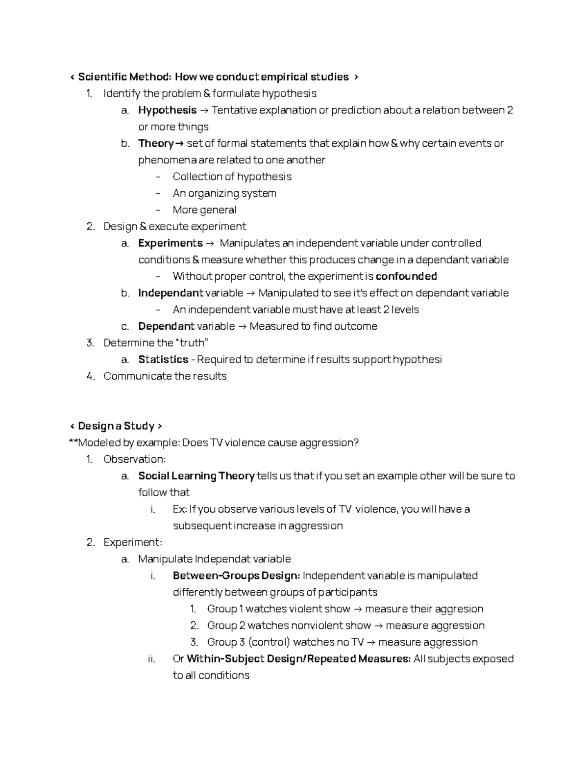 Chapter 2 Research Methods - 1. - Studocu