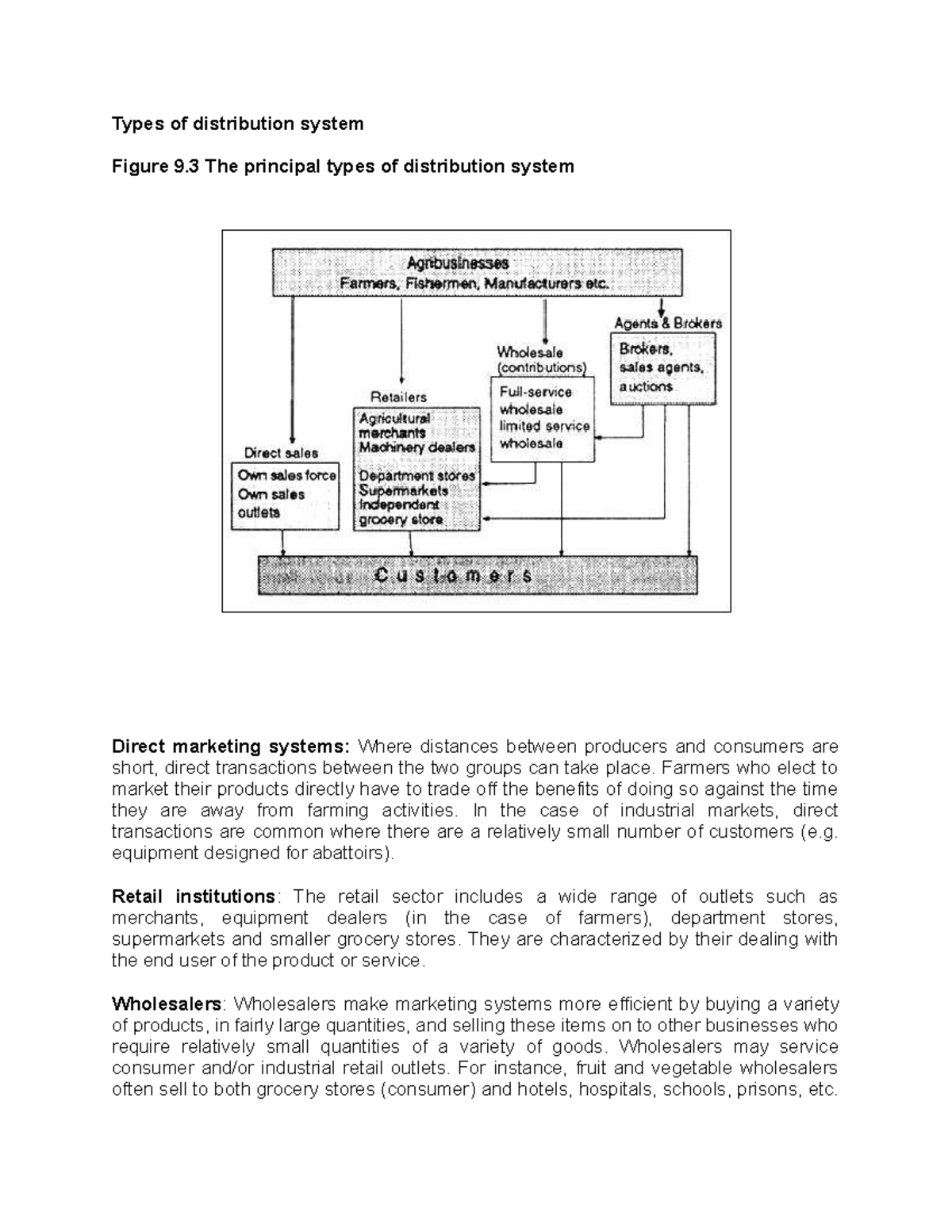 Types Of Distribution System - Types of distribution system Figure 9 ...