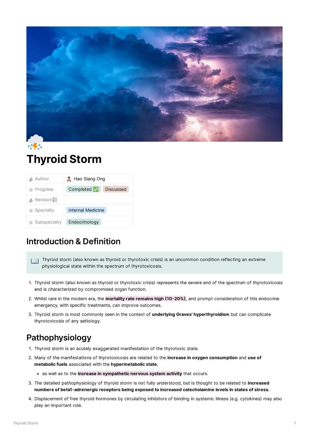 Thyroid Storm - Ԙ Thyroid storm Բalso known as thyroid or thyrotoxic ...