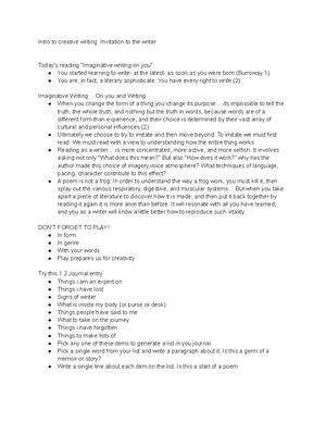 Creative Writing Sound and Line Breaks in Poetry - .. Is older than ...