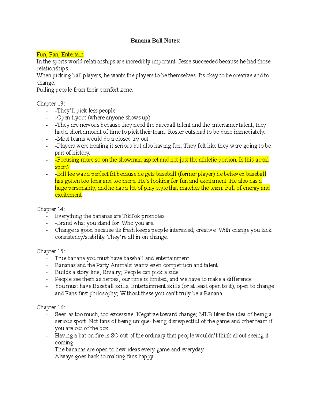 Banana Ball Notes - Banana Ball Notes: Fun, Fan, Entertain In the ...