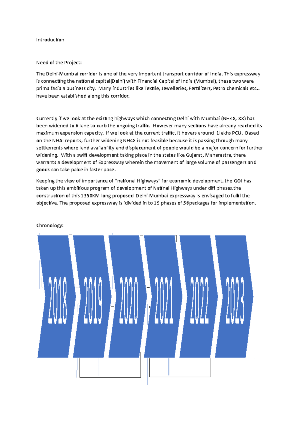 PM report 1 - Practice problem for one example related to the project ...