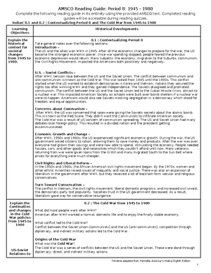 Apush Unit 7 Key Concepts - AP US History Unit 7 (1890-1945) Key ...