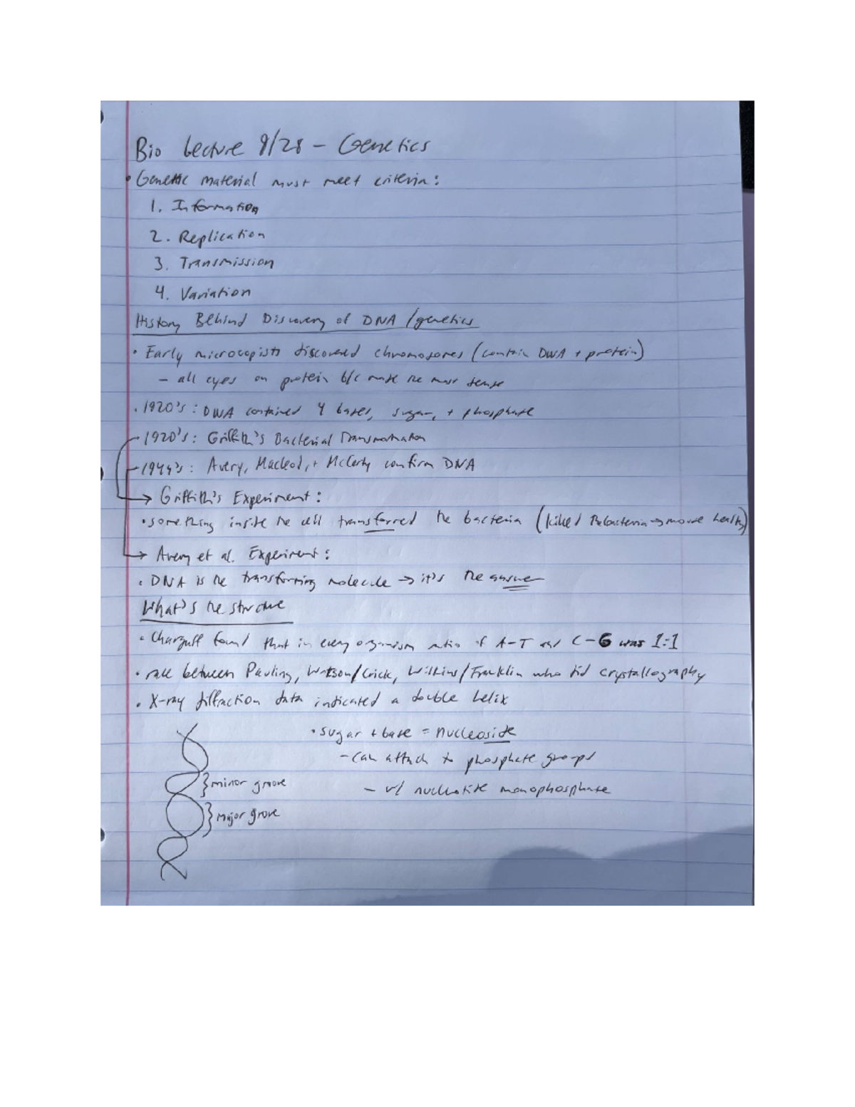 Foundations of Biology Chapter Four Notes - BIOL 1107 - Studocu