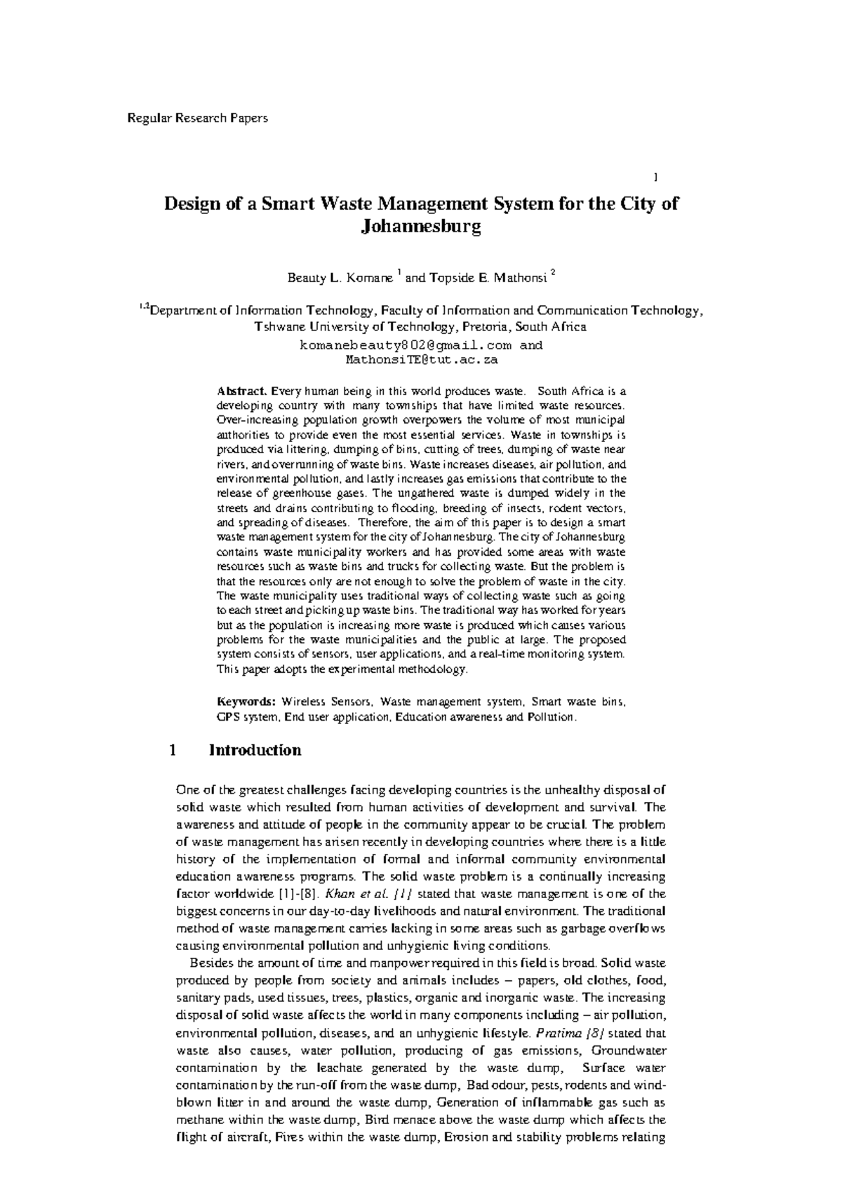 2303 1 Regular Research Papers Design Of A Smart Waste Management 2303-1-regular-research-papers-design-of-a-smart-waste-management