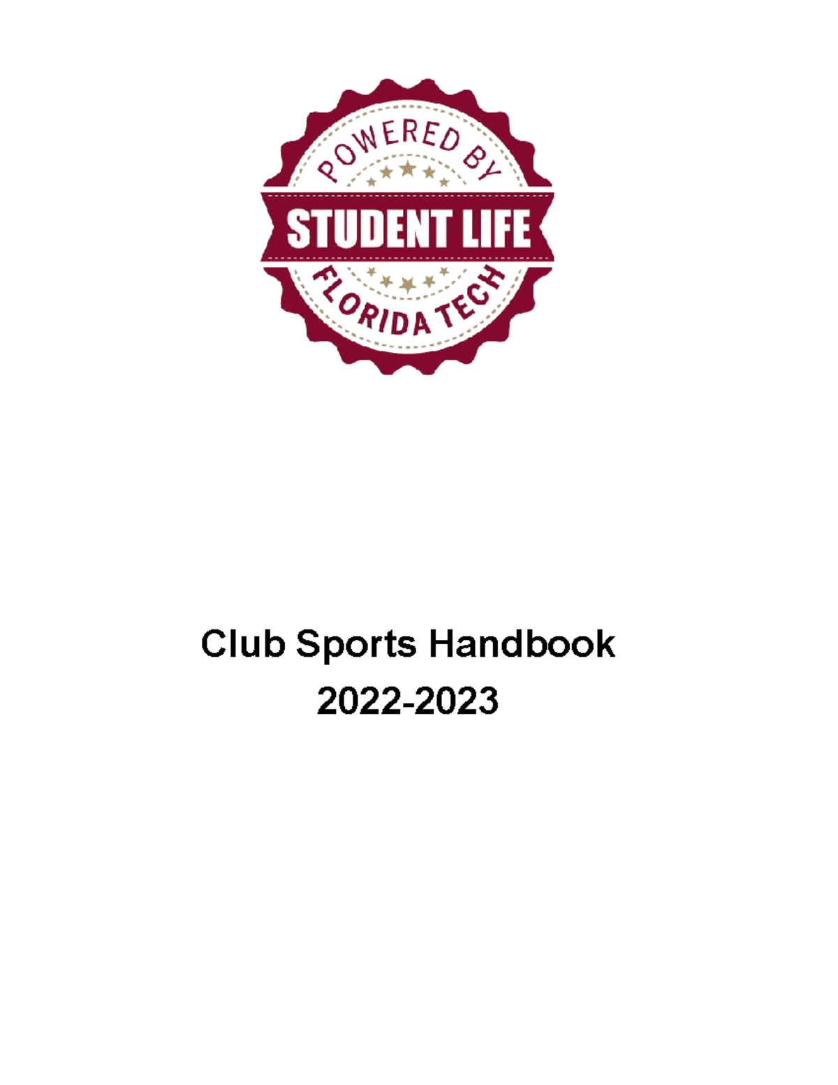Club Sports Handbook - Essay on sport regulations - Club Sports ...