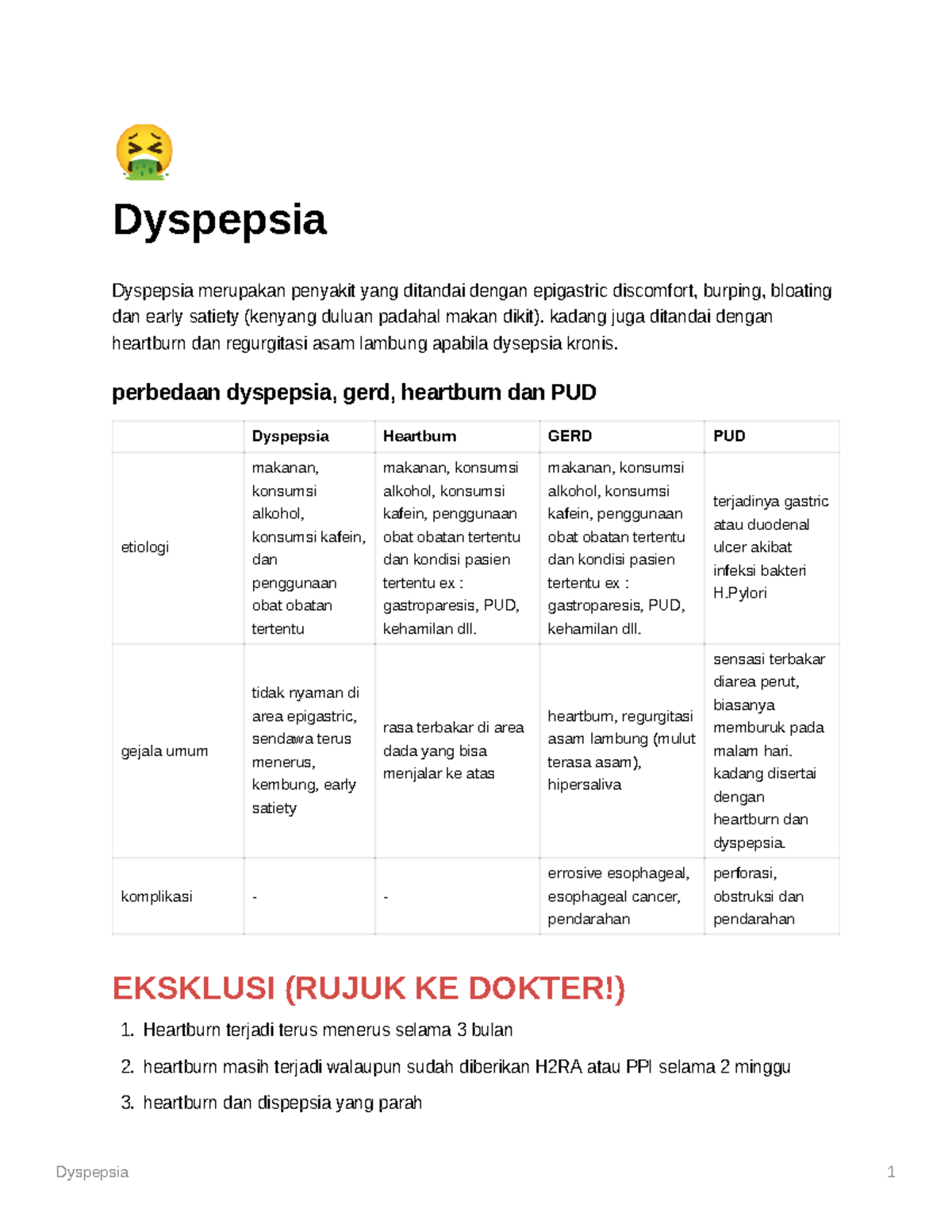Dyspepsia - ^ Dyspepsia Dyspepsia merupakan penyakit yang ditandai dengan epigastric discomfort ...
