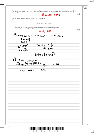 Mms b - IYGB GCE Mathematics MMS Advanced Level Practice Paper B ...