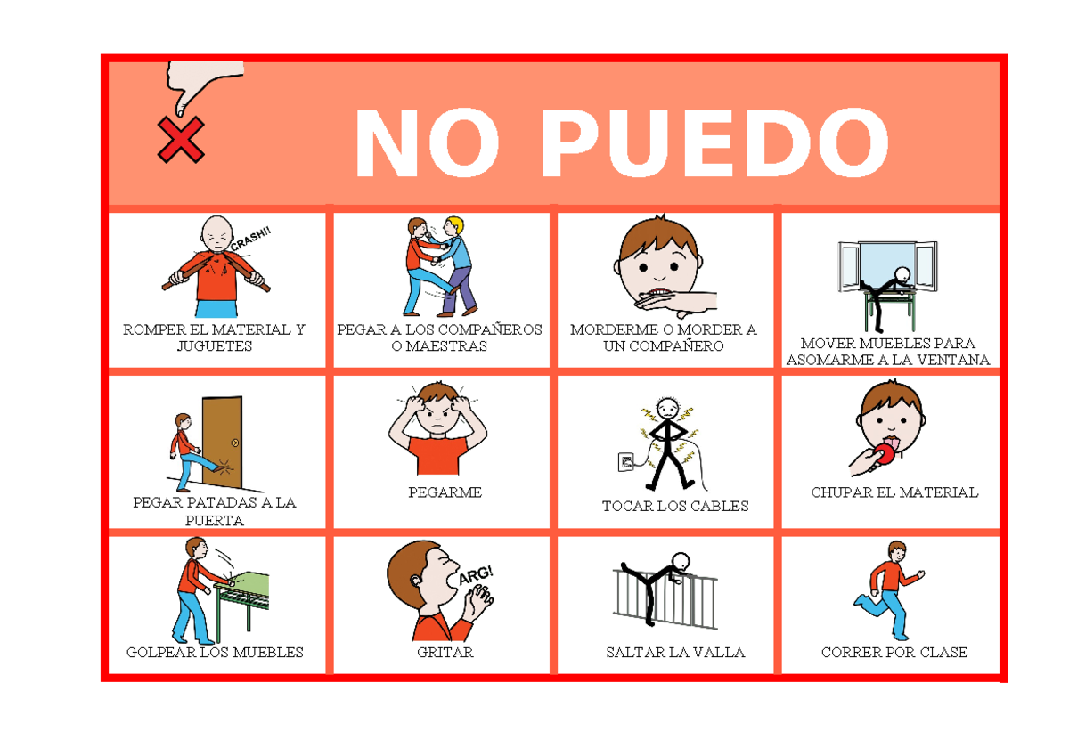 NO Puedo y Puedo - son apuntes muy detallados para dar un examen o ...