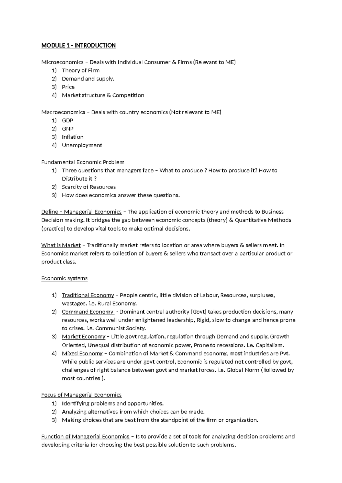 ME - Lecture notes for EC2 syllabus - MODULE 1 - INTRODUCTION ...