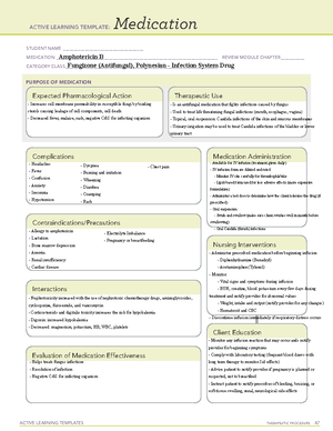 Chloroquine - ATI template - ACTIVE LEARNING TEMPLATES THERAPEUTIC ...