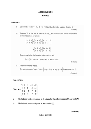 Assignment 3 (5-8) - Assignment 3 – SCQM1013 A221 (Group A) SCQM1013 ...