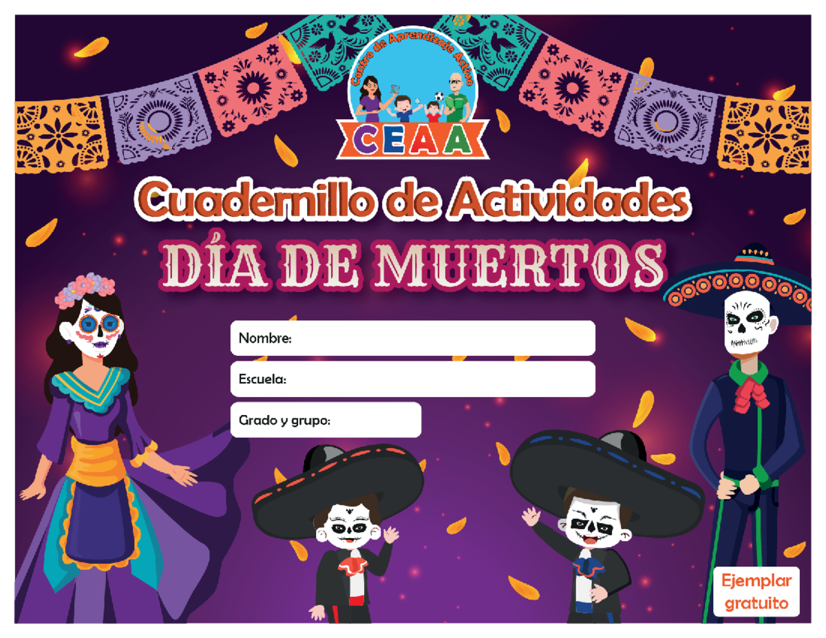 Cuadernillo Dia de muertos - CEAA CuaderillbodeActividades DÍA DE ...