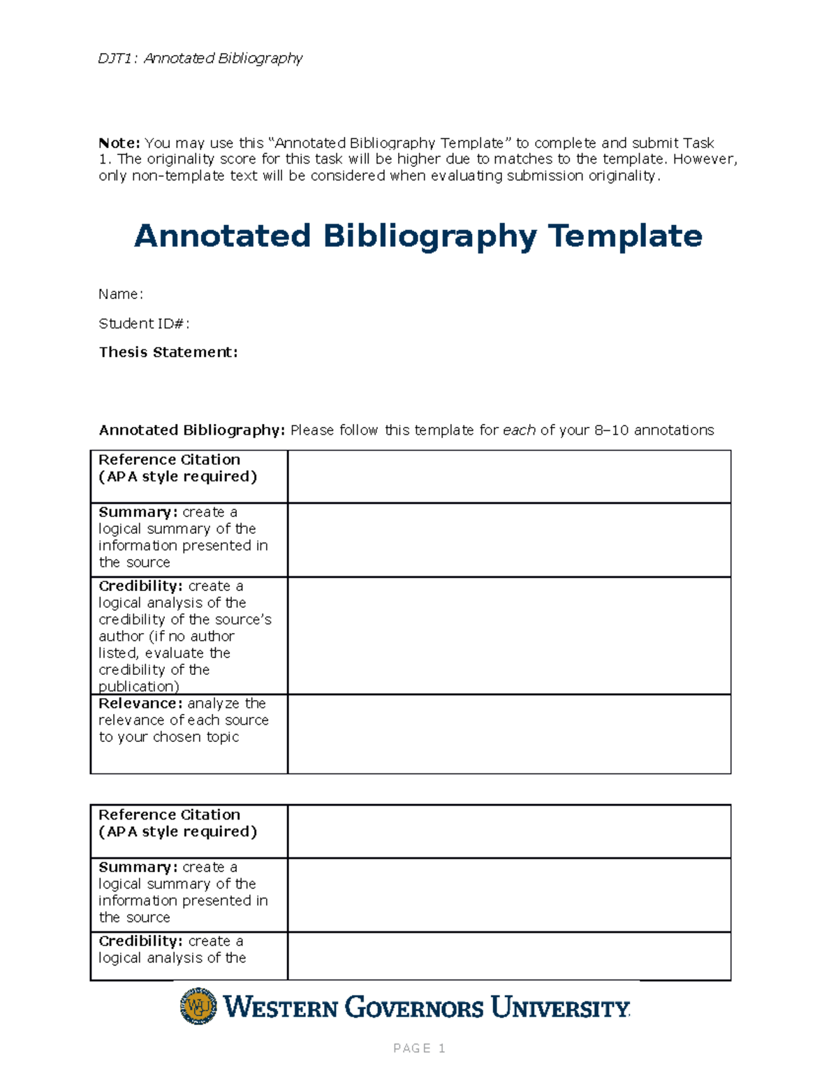 C456 Composition 2 Task Template for English Composition - Note: You ...