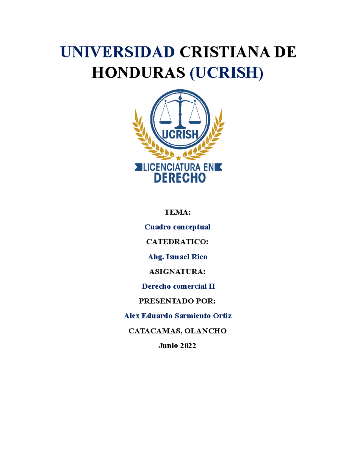 Alex Sarmiento Cuadro conceptual - UNIVERSIDAD CRISTIANA DE HONDURAS ...