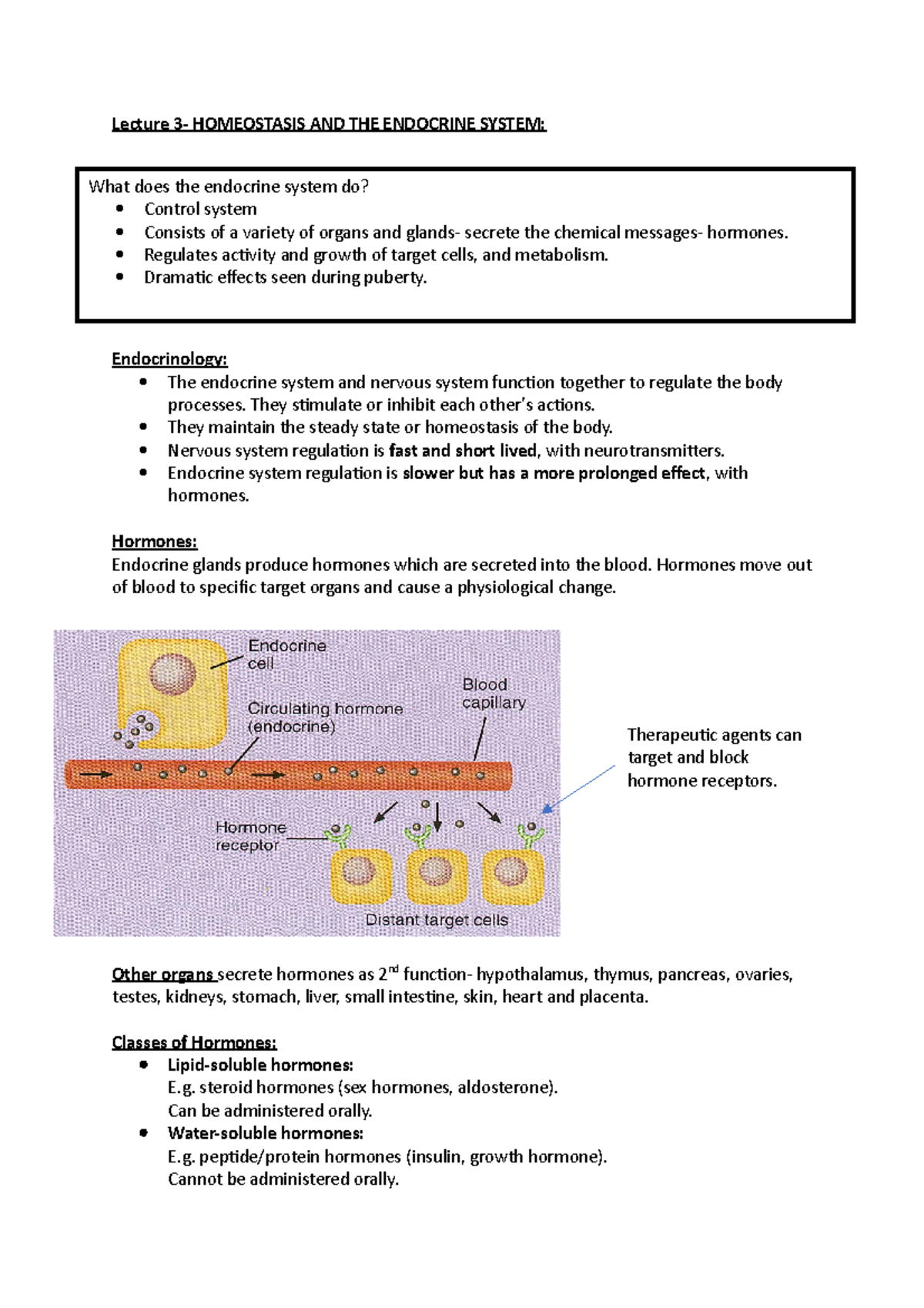 Homeostasis and Endocrine System-Integrating the science and practice ...