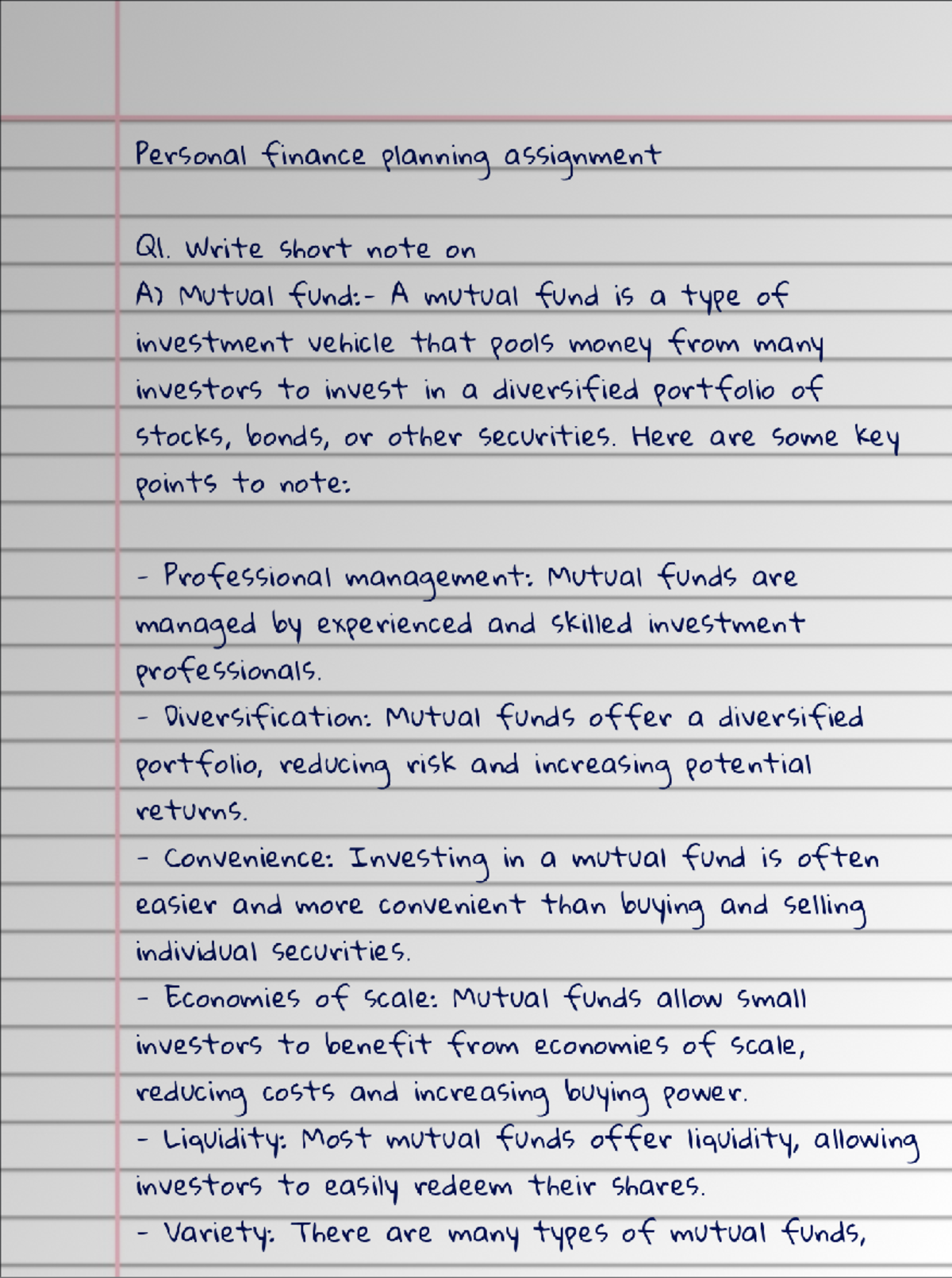 Pfp assignment - Studocu