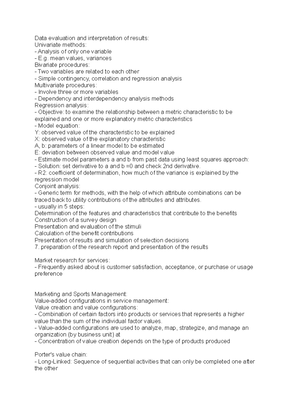 Data evaluation and interpretation of results - Data evaluation and ...