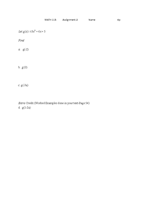 Math 115 Ch3 notes - MATH 115L - Studocu