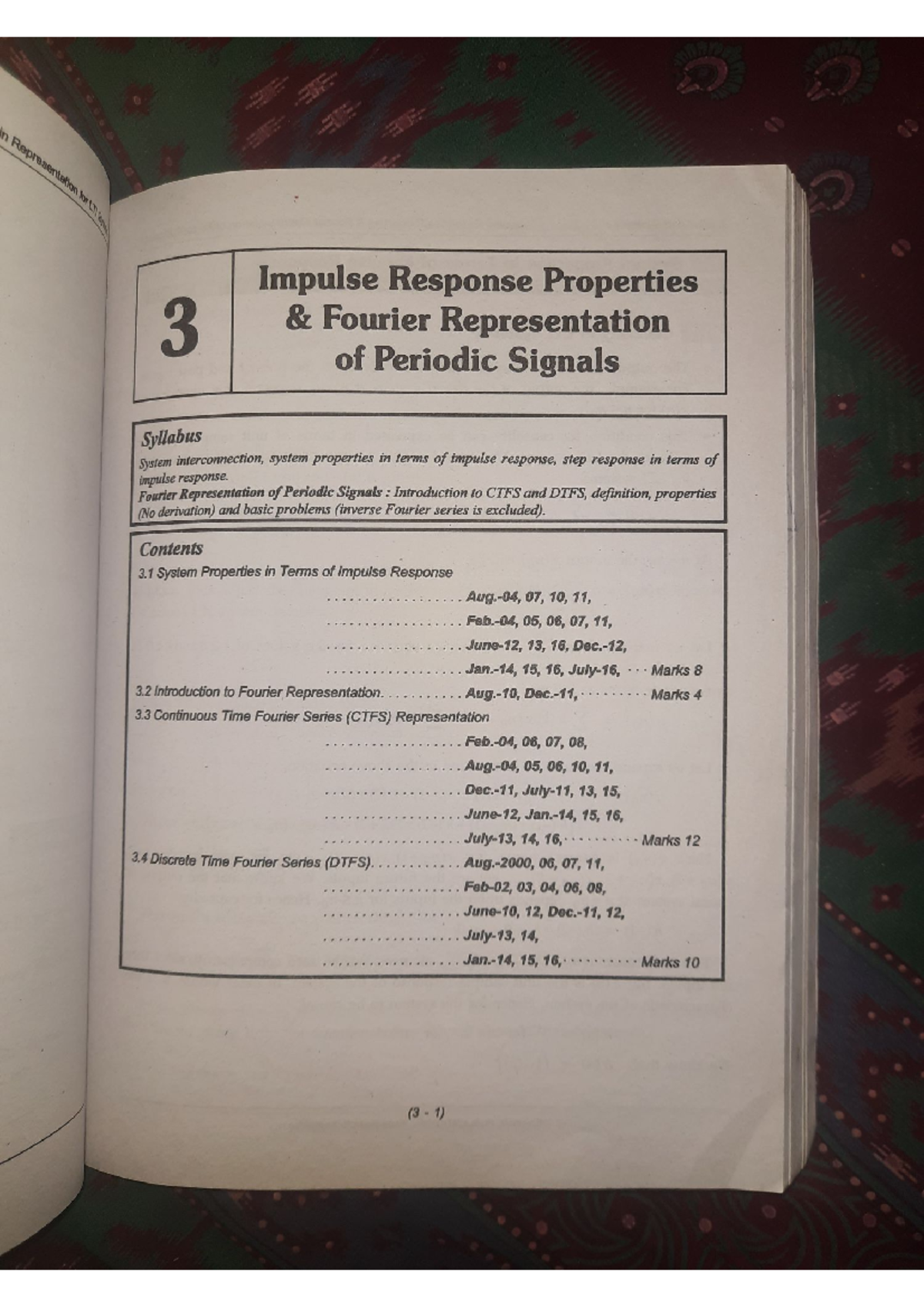 Signals Module 3 Notes - Electronics and communication Engineering ...