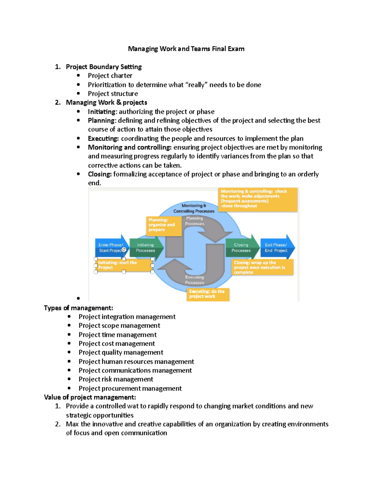 Managing Work and Teams Final Exam - Managing Work and Teams Final Exam ...