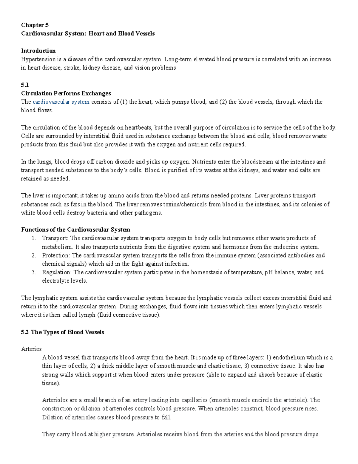 BIOL2-Chapter 5 - notes are taken from McGraw Hill textbook for BIOL2 ...