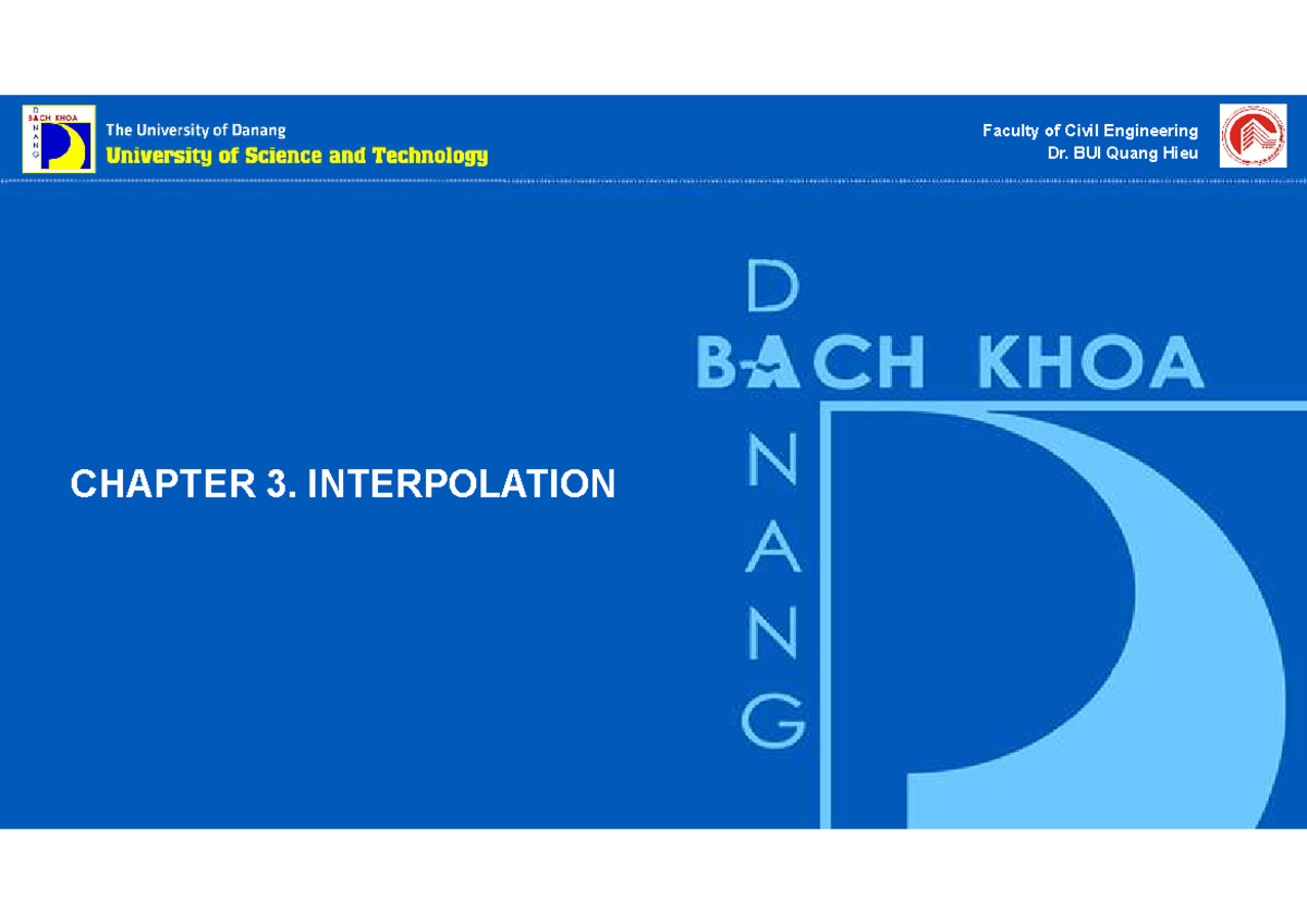 Week04 Eng - toán chuyên ngành - CHAPTER 3. INTERPOLATION 3. Obtaining values from a Worksheet ...
