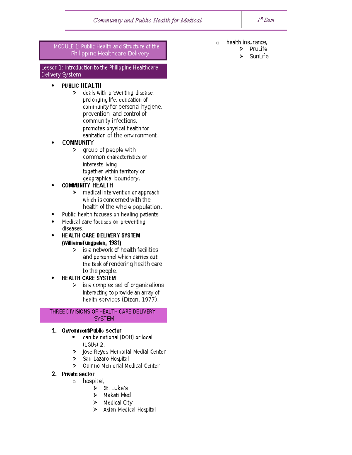 CPH LECTURE FOR PEOPLE IN NEED - Technology PUBLIC HEALTH deals with ...