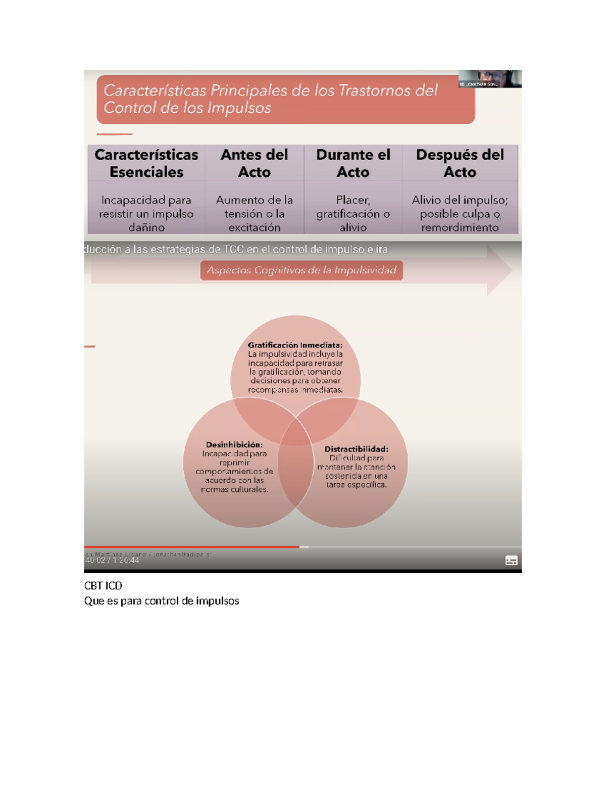 CBT ICD - Borrador sobre herramientas - DR. JONATHAN GON ...